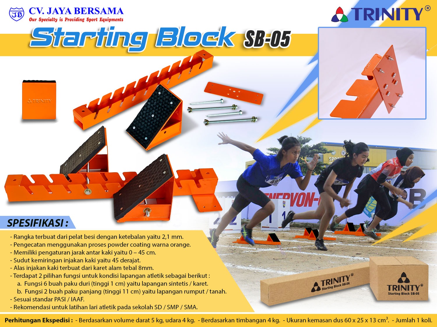 Starting Block SB-05 (Start Block) - CV JAYA BERSAMA Co Id